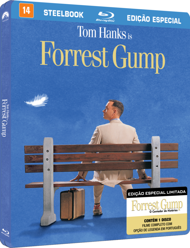 Forrest Gump: O Contador de Histórias ganha Steelbook em Blu-Ray