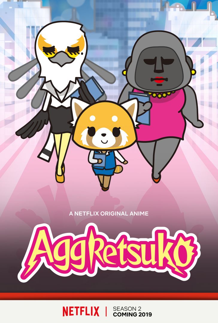 Aggretsuko | 2ª temporada é anunciada pela Netflix na Anime Expo