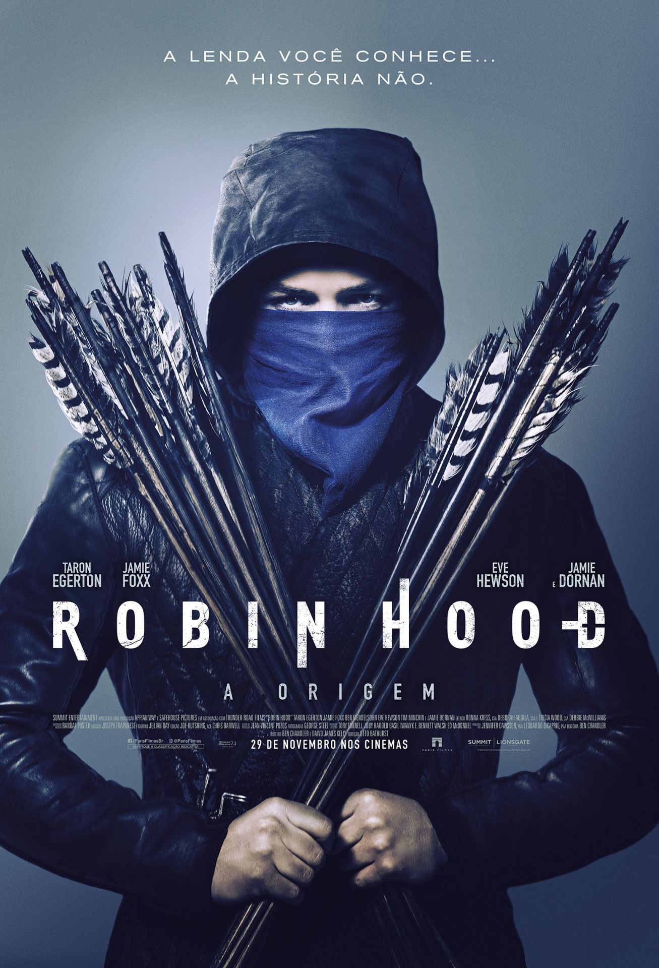 Robin Hood – A Origem | Taron Egerton aparece em novo pôster do filme ...
