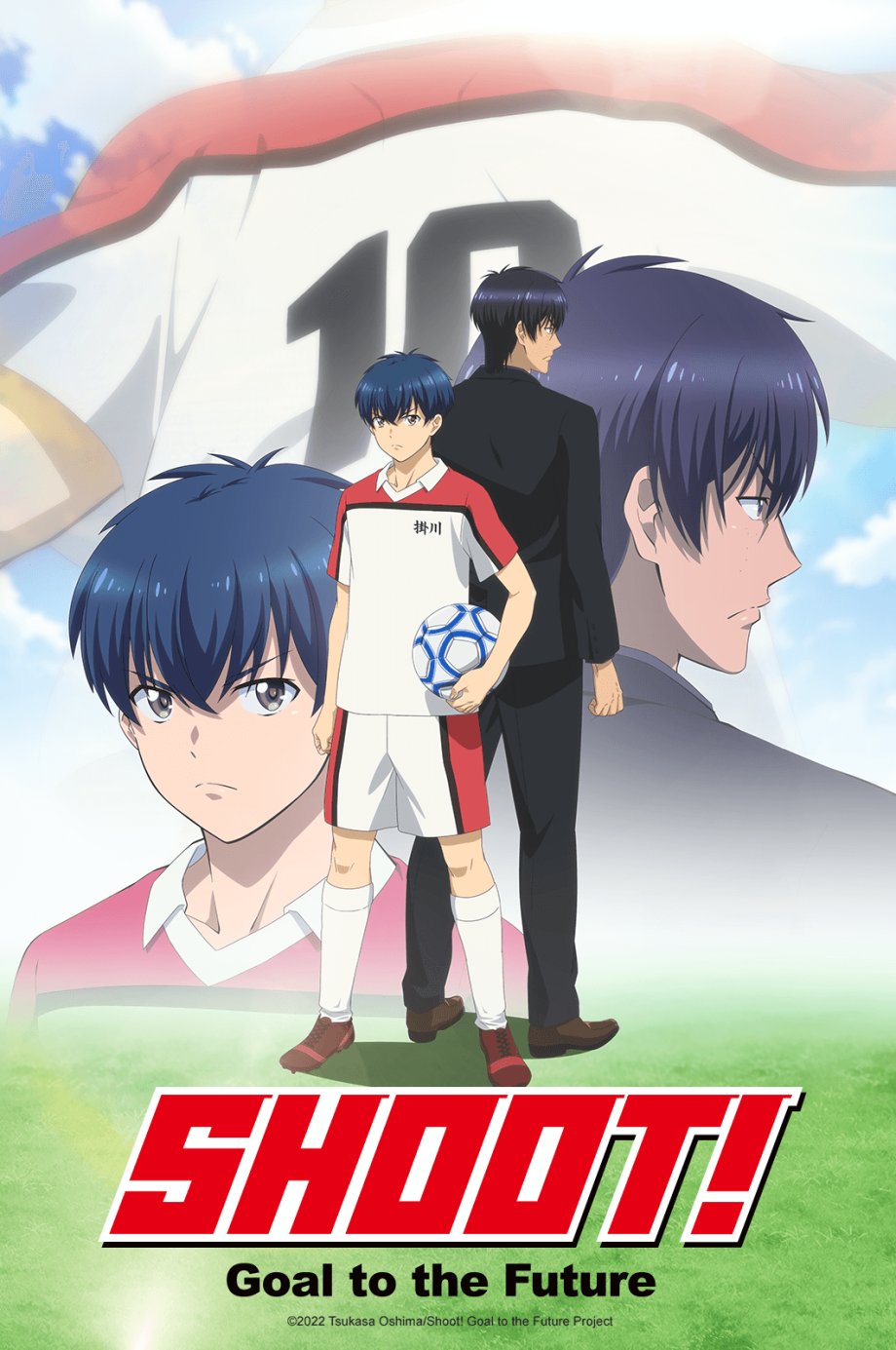 Shoot! Goal to the Future | Crunchyroll anuncia estreia do anime de futebol