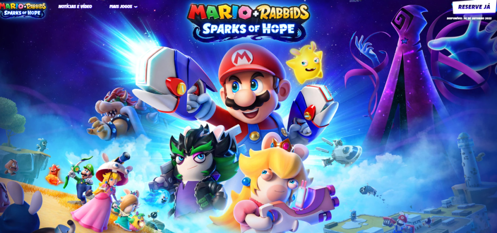 Mario + Rabbids Sparks Of Hope lança demo gratuita