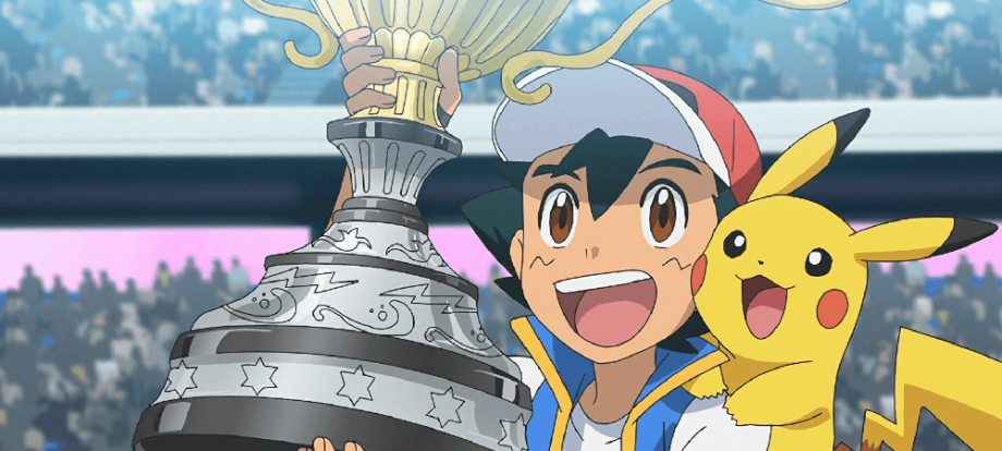 Ash vira campeão mundial em Pokémon, depois de 25 anos