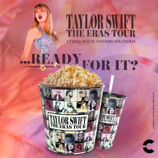 Cinépolis apresenta combo especial aos fãs de Taylor Swift